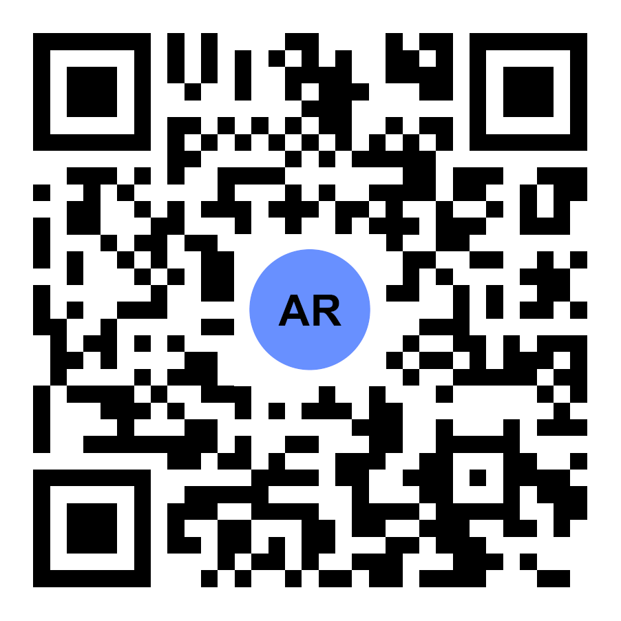 AR Code for interactive advertising - AR Code, Augmented Reality Code