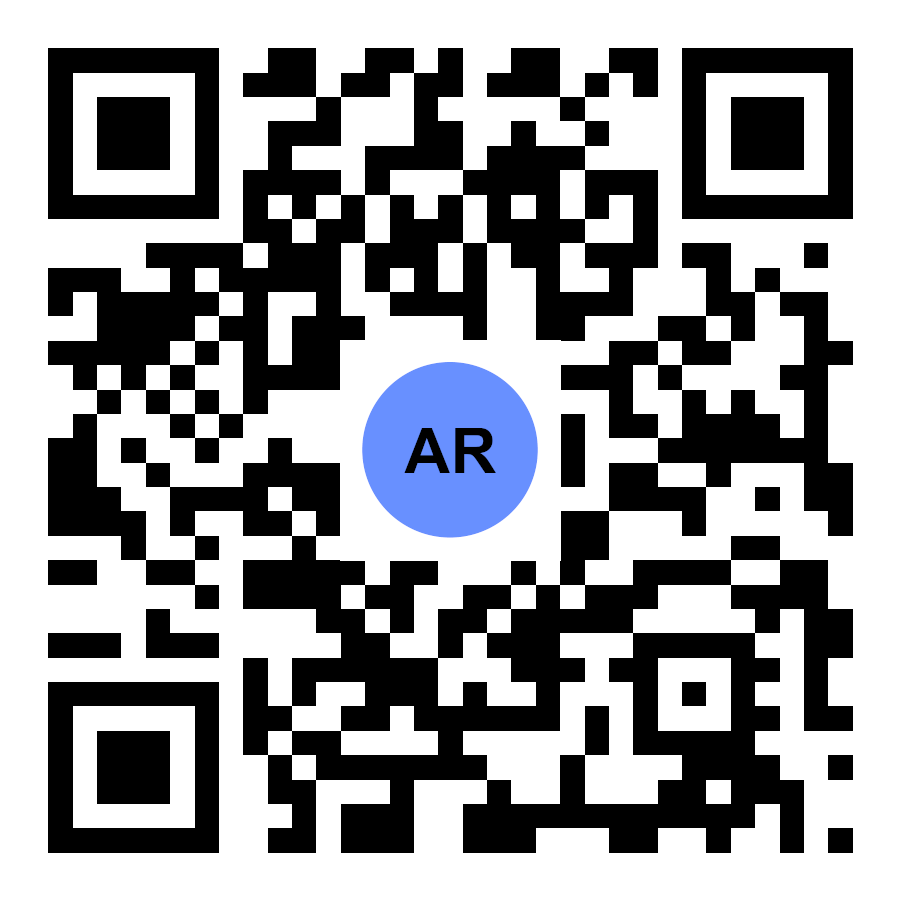 AR Code for interactive advertising - AR Code, Augmented Reality Code
